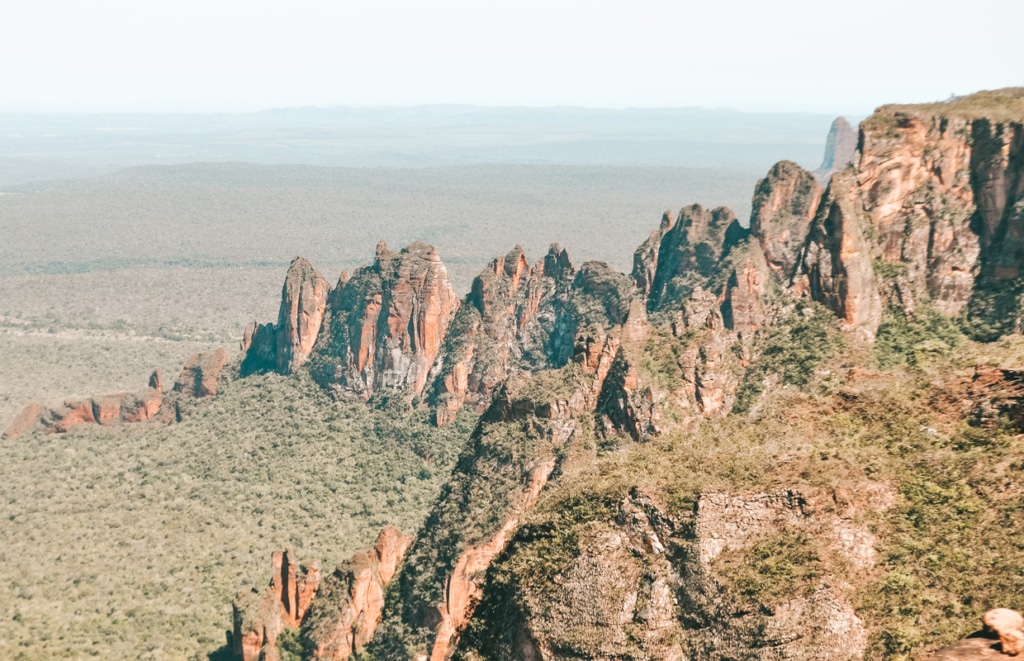Cidade de Pedra, na Chapada dos Guimarães: desenho do tempo Cidade de Pedra, na Chapada dos Guimarães: desenho do tempo
